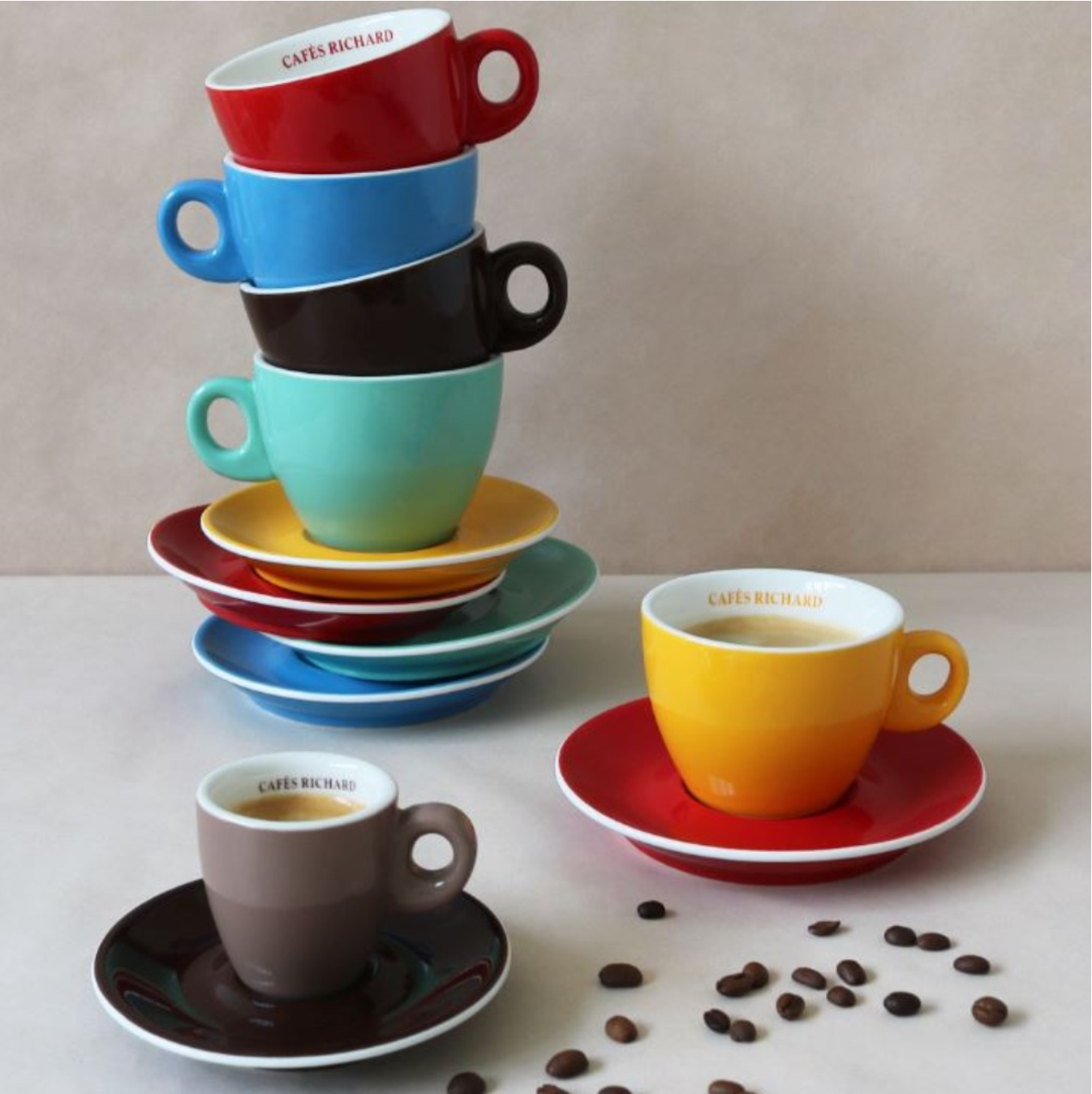 "New Style" Cafes Richard Barista Cappuccino Cups (Set of 6) – Paname ...